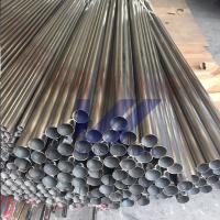 China Polished Bright Brushed Surface Stainless Steel Welded Pipe For Architectural Decoration for sale