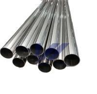 China Polished Bright Brushed Surface Stainless Steel Welded Pipe For Architectural Decoration for sale