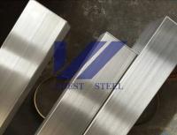 China 100x50x5mm 180# HL Stainless Steel Box Section SS 304 Welded Pipe Rustproof for sale