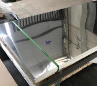 China Bright Surface 304 Stainless Steel Sheet BA 8K PVC Protective Film Finishing for sale