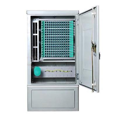 China 144 Core SMC IP65 Waterproof Outdoor Fiber Distribution Cabinet - 1035x555x310mm, -40°C to +60°C Operating Range for sale