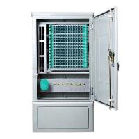 China 144 Core Steel Fiber Distribution Cabinet with IP65 Rating and 1150x750x360mm Dimensions for FTTX Networks for sale