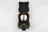 China 16 Core Fiber Optic Distribution Box with 1x8 PLC Splitter IP68 Waterproof for sale