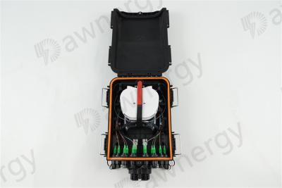 China 16 Core Fiber Optic Distribution Box with 1x8 PLC Splitter IP68 Waterproof for sale