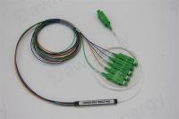 China 1x5 Mini Type SCAPC Fiber PLC Splitter for sale