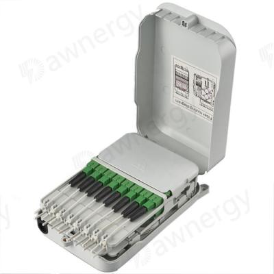 China 16 Core Fiber Optic Distribution Box With IP-55 Protection Level for sale