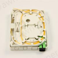China DA-FDB-2G-A-8-x 2-Core SC Fiber Optic Distribution Box 105x82x23mm Waterproof Wall Mount FTTH for sale