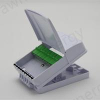 China 9 Core Fiber Optic Distribution Box with 1x8 Mini PLC Splitter IP55 for sale