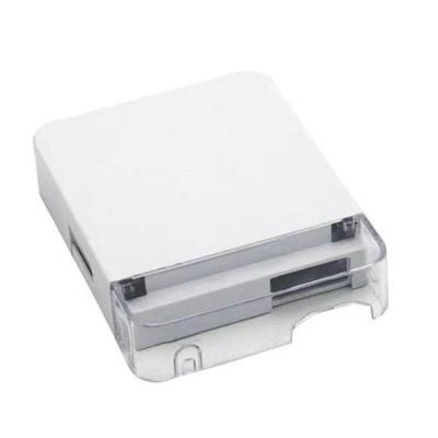 China ATB-02C1 Fiber Optic Socket with IP45 Protection for 2 Fiber Connections in FTTH Networks for sale