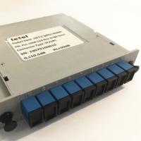 China 1X8 PLUG-IN TYPE FIBER OPTICAL PLC SPLITTER Low PDL High-reliability for sale