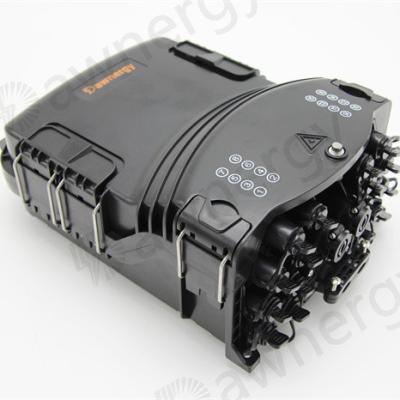 China 16 Core Fiber Optic Distribution Box For 16 Pcs PLC Mini SC Waterproof Type for sale