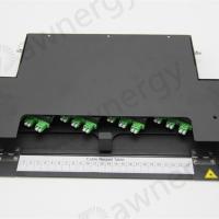 China 24-144F Rack Mount Rotating Type Fiber Distribution Panel with LC/APC Duplex Adapters - 482mm Width, 44-132mm Height for sale