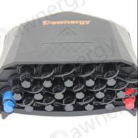 China Fiber Optic Distribution Box IP68 Waterproof 224x220x110mm with 1x17 PLC Splitter for sale