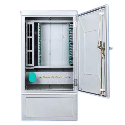 China 144 Core Steel  Fiber Distribution Hub / Cabinet Module Type Splitter for sale