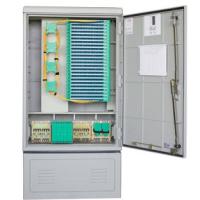 China 288 Core SMC Fiber Distribution Cabinet Plug-In Type Splitter Outdoor IP65 for sale