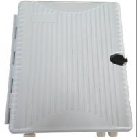 China Dawnergy 48 Port Fiber Optic Distribution Box PC+ABS IP65 FTTx Wall Mount for sale