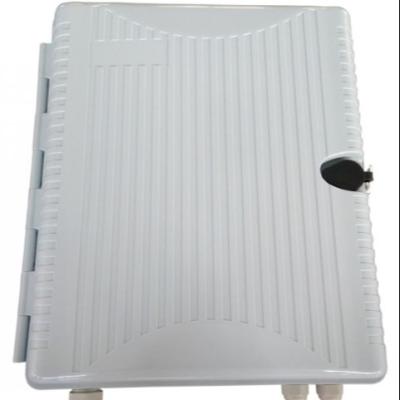 China Dawnergy 48 Port Fiber Optic Distribution Box PC+ABS IP65 FTTx Wall Mount for sale