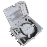 China ABS Fiber Distribution Box 12 Core IP65 Dustproof Waterproof for FTTH Mini PLC Splitter for sale