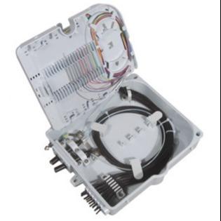 China ABS Fiber Distribution Box 12 Core IP65 Dustproof Waterproof for FTTH Mini PLC Splitter for sale