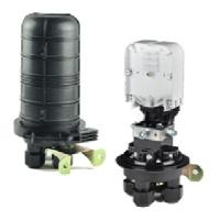 China 48 Cores PC Dome Fiber Optic Splice Closure 4 Ports 8-16mm Cable Outdoor Indoor for sale