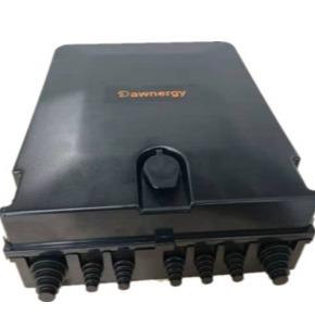 China Wall Mounted Fiber Optic Distribution Box 24 Ports SC IP65 PC+ABS FTTx for sale