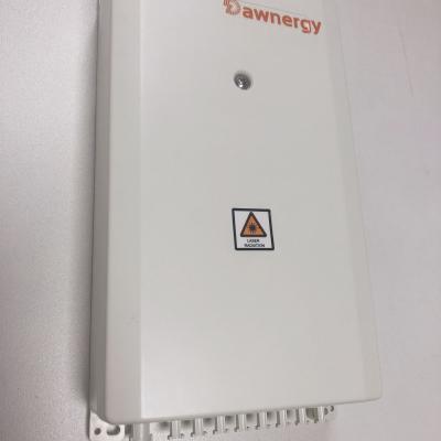 China 8 Core Fiber Optic Distribution Box Wall Mount PC ABS 237x126x50mm for sale