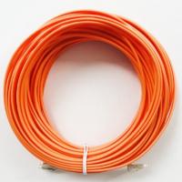 China Single Mode Duplex Fiber Optic Patch Cord SC APC Low Insertion Loss 3m for sale