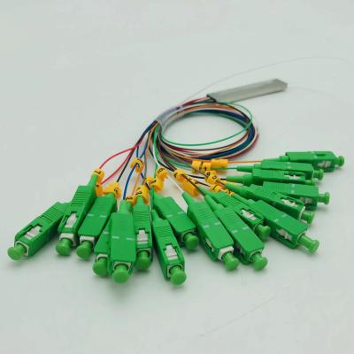 China 1x16 Mini Type SCAPC Fiber PLC Splitter Mini Module Low Loss 1260-1650nm for sale