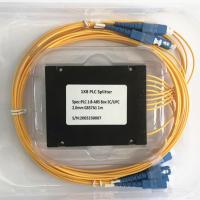China 1x8 ABS Cassette Type SC UPC Fiber Optical PLC Splitter for sale