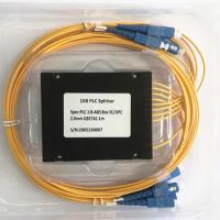 China 1x8 ABS Cassette Type SC UPC Fiber Optical PLC Splitter 1260-1650nm for sale