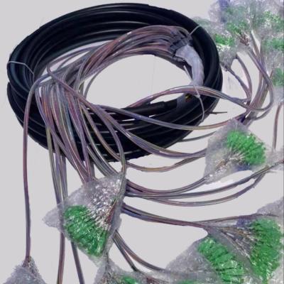 China Fiber Optic Pigtail Fanout 24 to 432F Low Insertion Loss High Return Loss for sale