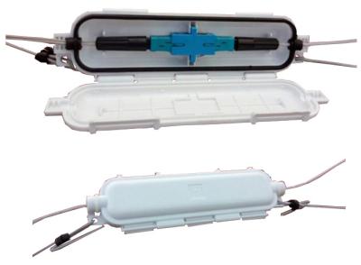 China ABS FTTH Drop Cable Protection Box IP65 1 Port SC Simplex for sale