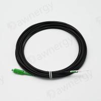 China SC APC Pullable Fiber Optic Patch Cord - Single-Mode, 0.3dB Insertion Loss, -40℃ to +70℃ Operating Range for sale