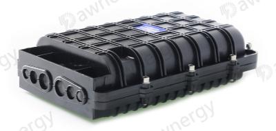 China FTTH Fiber Optic Distribution Box - 96 Fiber Capacity, 6 Ports, 320×210×85mm PC Enclosure for sale