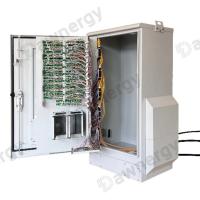 China 14 Pieces Carrier Grade PLC Splitter Modules 432 Core Fiber Distribution Cabinet IP65 for sale