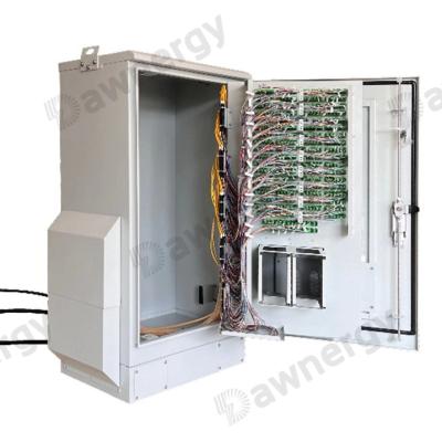 China DA OCC Fiber Distribution Cabinet Outdoor 192 Pass-Through Capacity 432 Cores IP65 Ground Mount for sale