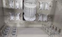 China Wall Mountable 288F Fiber Optic Distribution Box 24F Splice Tray Cold Roll Steel for sale