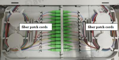 China DAWNERGY DA-PP-S-Y Fiber Patch Panel Cassette with 24/48/96 Fiber Count and SC Simplex Ports for sale