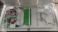China 1U/2U Fiber Patch Panel Cassette with 48/96 Fiber Capacity and 12 SC Ports per Tray for sale