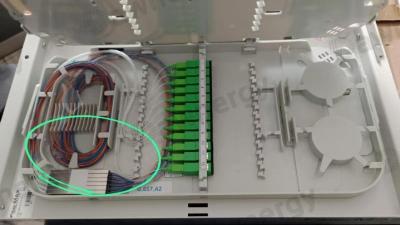 China 1U/2U Fiber Patch Panel Cassette with 48/96 Fiber Capacity and 12 SC Ports per Tray for sale
