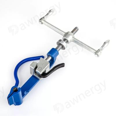 China Stainless Steel Banding Strapping Tool 6.4-20mm FTTH Cable Bending Clamps for Fiber Optic Installation for sale