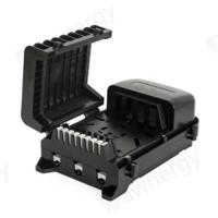 China 16 Port SC/LC Waterproof Fiber Distribution Box with 1X8 PLC Splitter for FTTH for sale