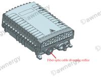 China Fiber Optic Distribution Box FTTx 303x230x104mm PP 1x8 Splitter CE ROHS for sale