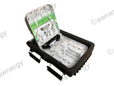 China 70KPa-106KPa Black Fiber Distribution Box 16 Ports FTTx FTTH Wall Mount for sale