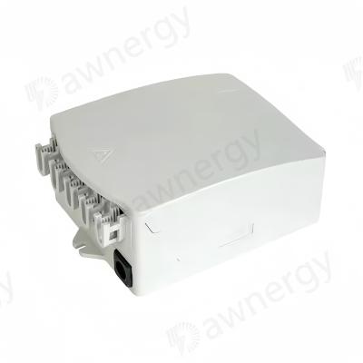 China 8F Pre-connectorized Fiber Optic Distribution Box SC Adapter 12 Cores IP54 FTTH Terminal Box for sale