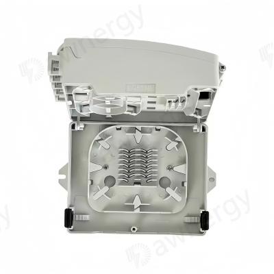 China FTTH Fiber Optic Distribution Box 8 Cores IP54 Wall Mount SC Adapter 151.8x105.7x59mm for sale