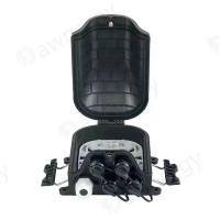 China IP68 PP Fiber Distribution Box 12 Fusion Capacity Stainless Steel 168x138x78mm for sale