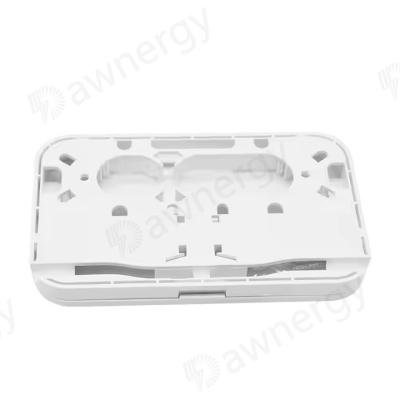 China Fiber Optic Distribution Box 1 Core SC LC Adapter FTTH Wall Mounted Terminal Box 149x90x15mm for sale