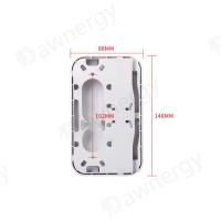 China Dawnergy 1 Core FTTH Fiber Optic Distribution Box Wall Mount SC Adapter 149x90x15mm for sale