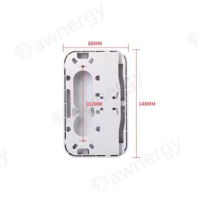 China Dawnergy 1 Core FTTH Fiber Optic Distribution Box Wall Mount SC Adapter 149x90x15mm for sale